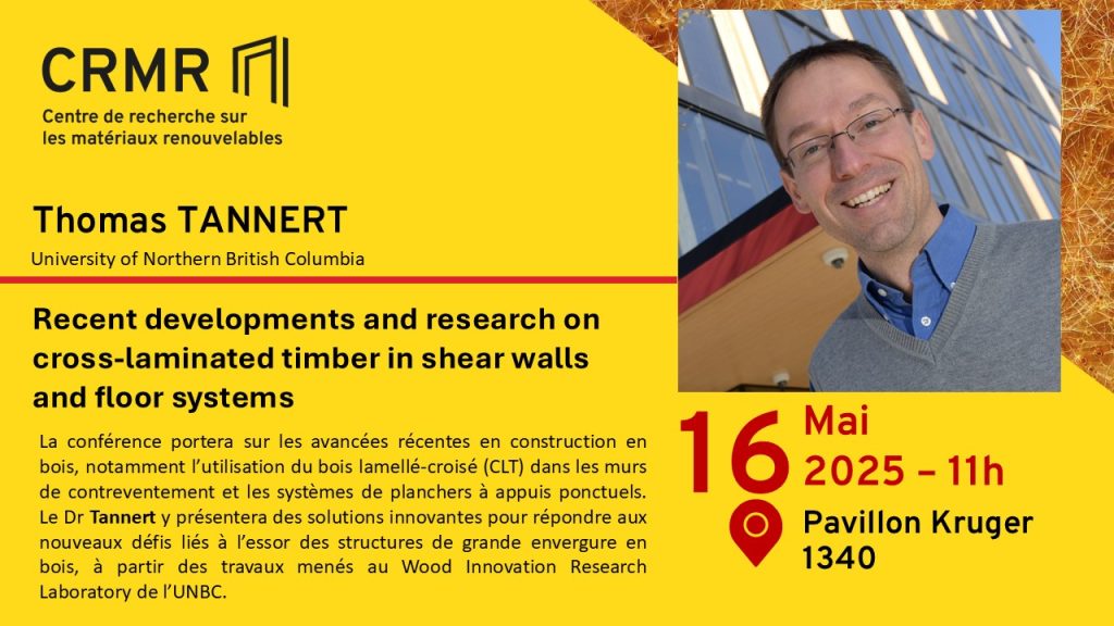 Invitation à la conférence de Dr Thomas Tannert- 16 mai -11h- GHK 1340 ...